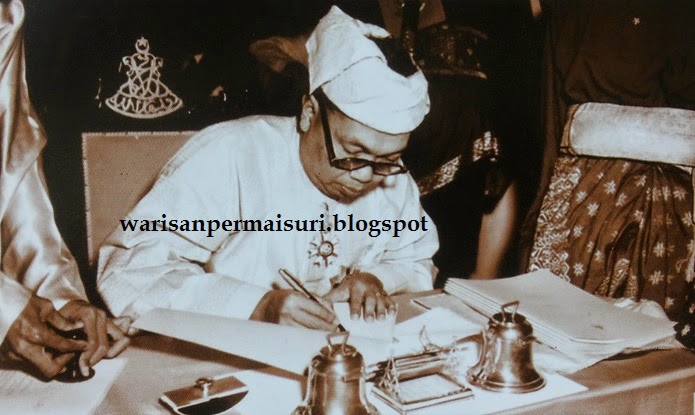 WARISAN RAJA & PERMAISURI MELAYU: KENANGAN RAJA-RAJA : Sultan ...