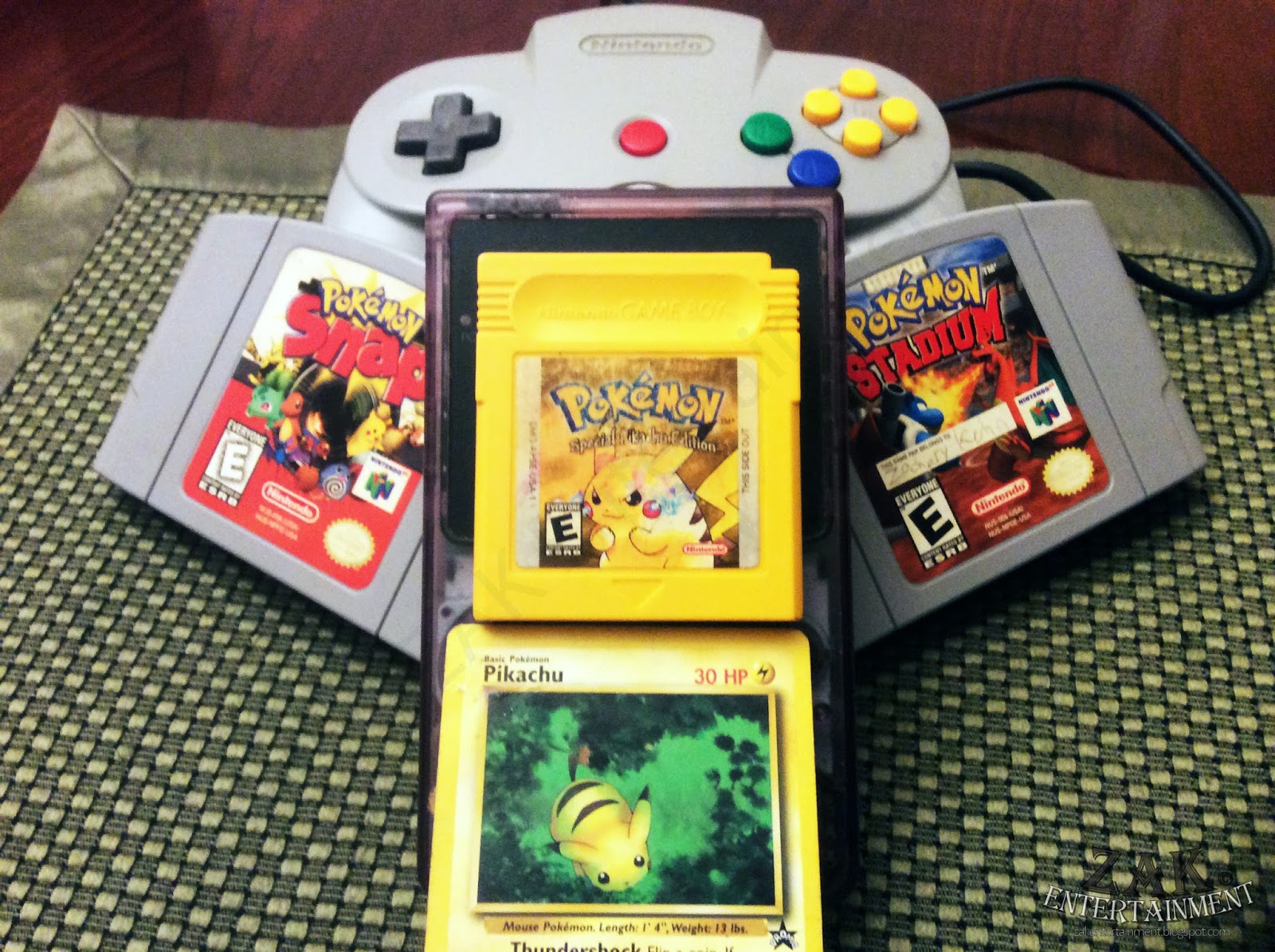 ZAK Entertainment: My Life as a Pokemon Trainer: Generation 1