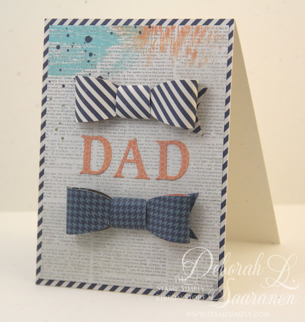 Dream in Color...: Bowtie Dad: B-Day or Father's Day Design