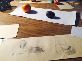 Claire Bain Art Education: Tonal Values Drawing Lesson 1st Grade - Mar ...