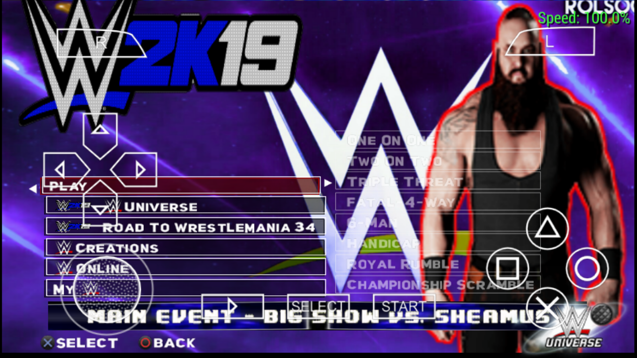 WWE 2K19 FOR PSP - AB Tech gaming.