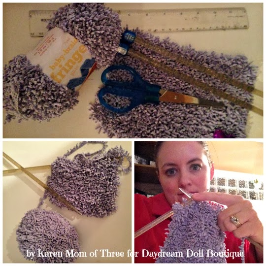 Dream. Dress. Play.: Make It Monday~ Knit A Cozy Rug For Your Dolls Room