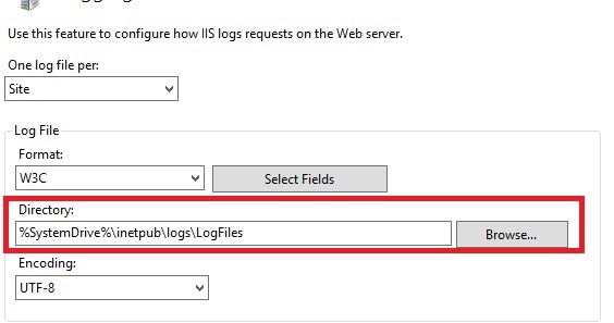 SharePoint PitStop: IIS Logs location