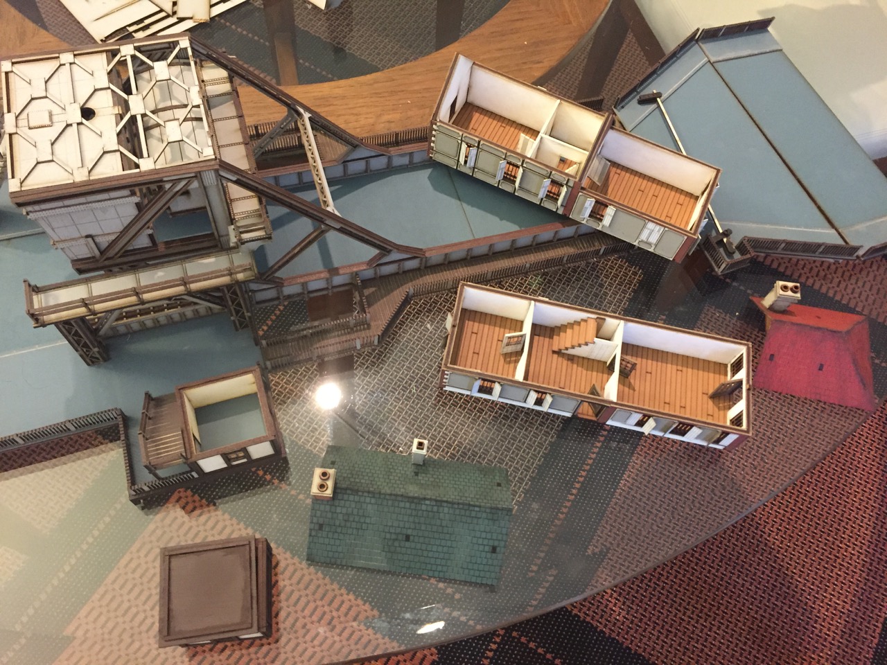 40k Hobby Blog: 4Ground 20mm Pegasus Bridge and Cafe For Bolt Action