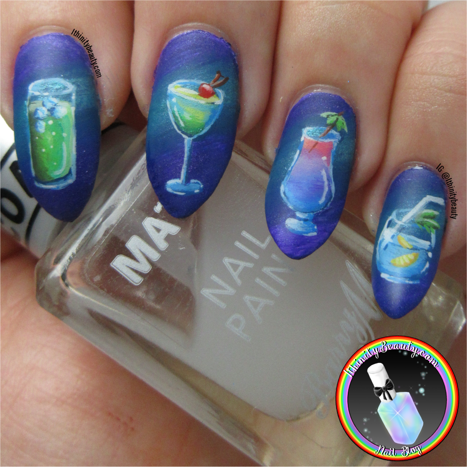 Cocktails | IthinityBeauty.com Nail Art Blog
