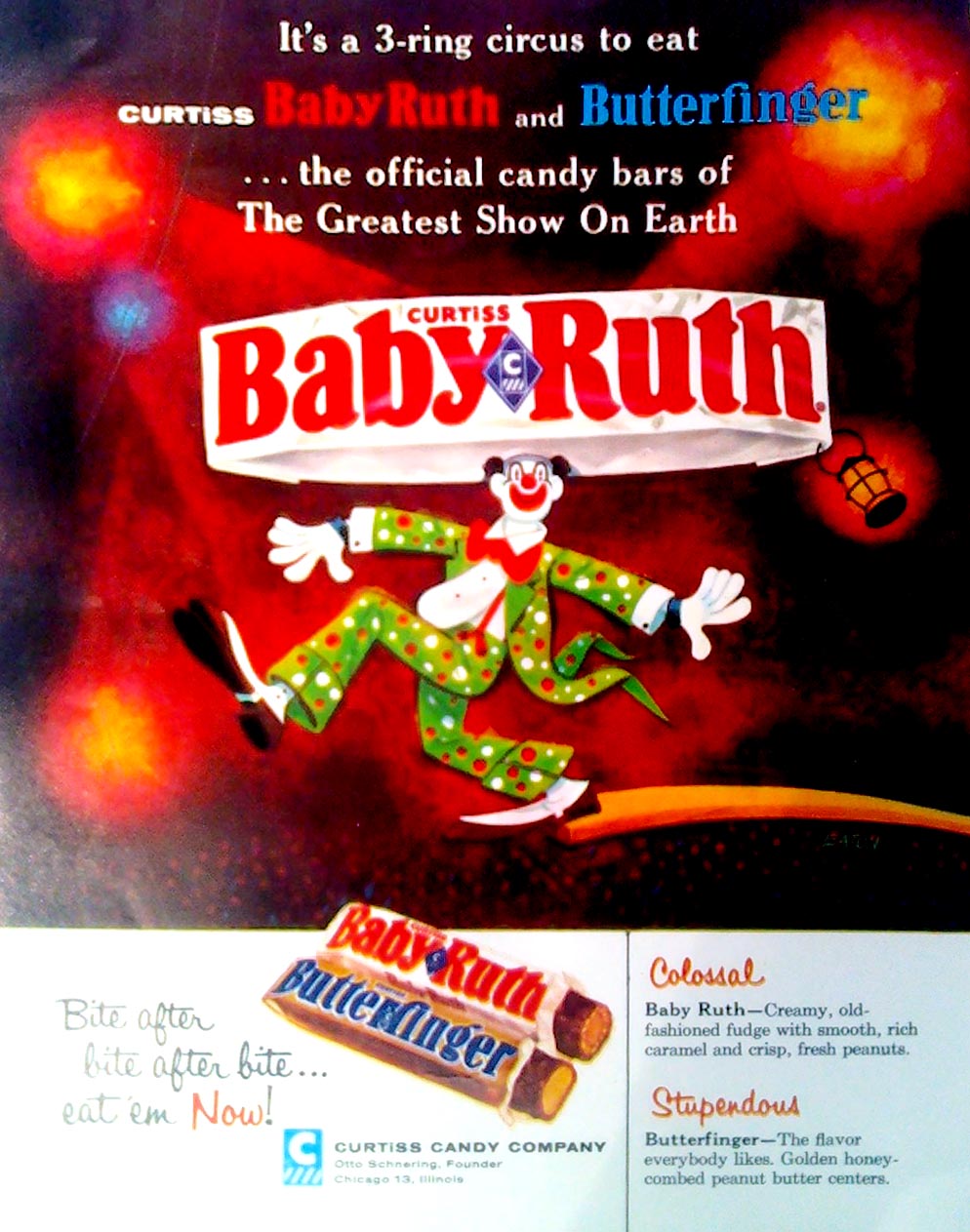 and everything else too: Circus Souvenir Program Ads '61