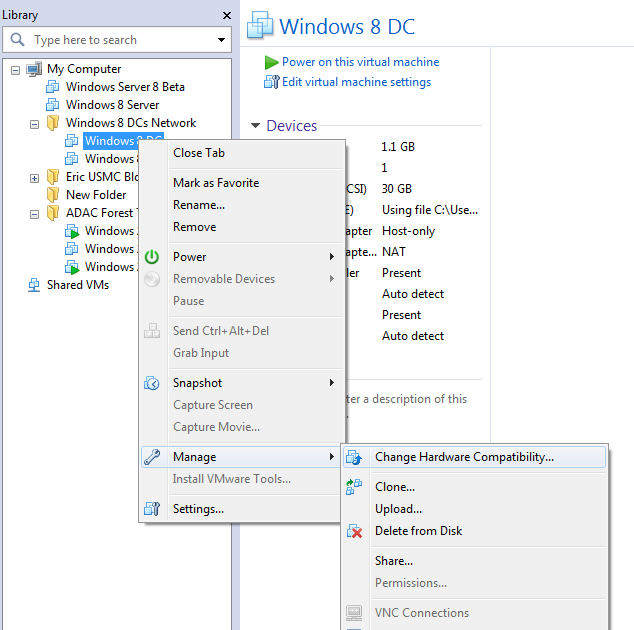 Windows Server 8 AD Cloning, Virtualization, and Snapshots Warning ~ My ...