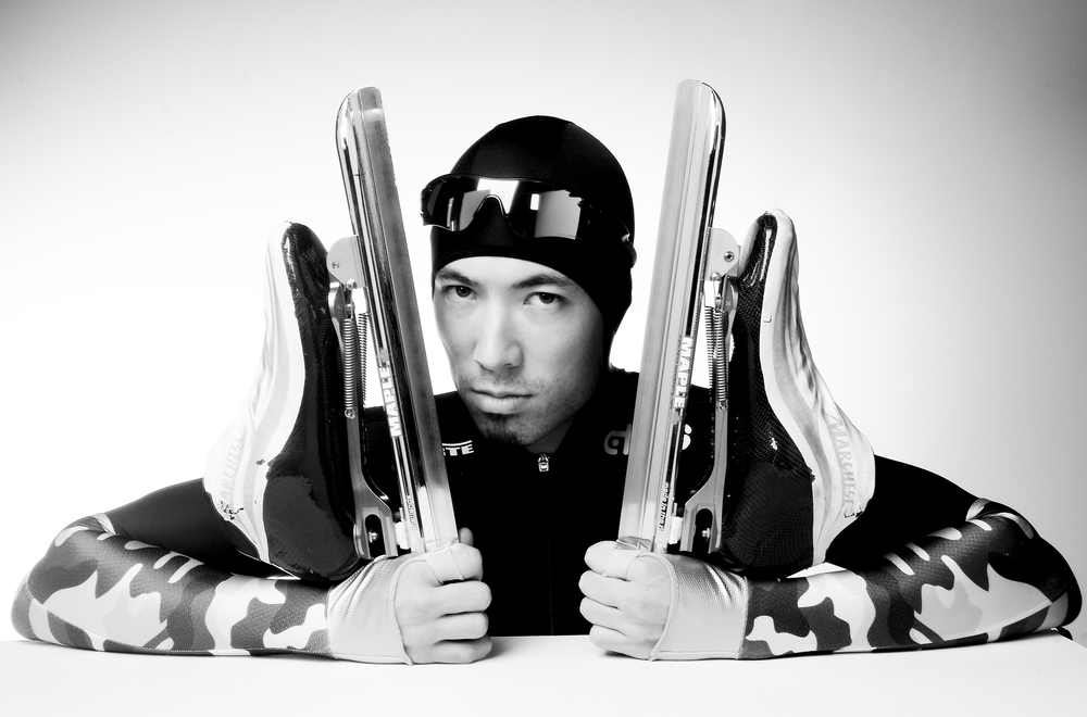 Michael Hubbs, el patinador de velocidad sordo ante las Olímpiadas de ...