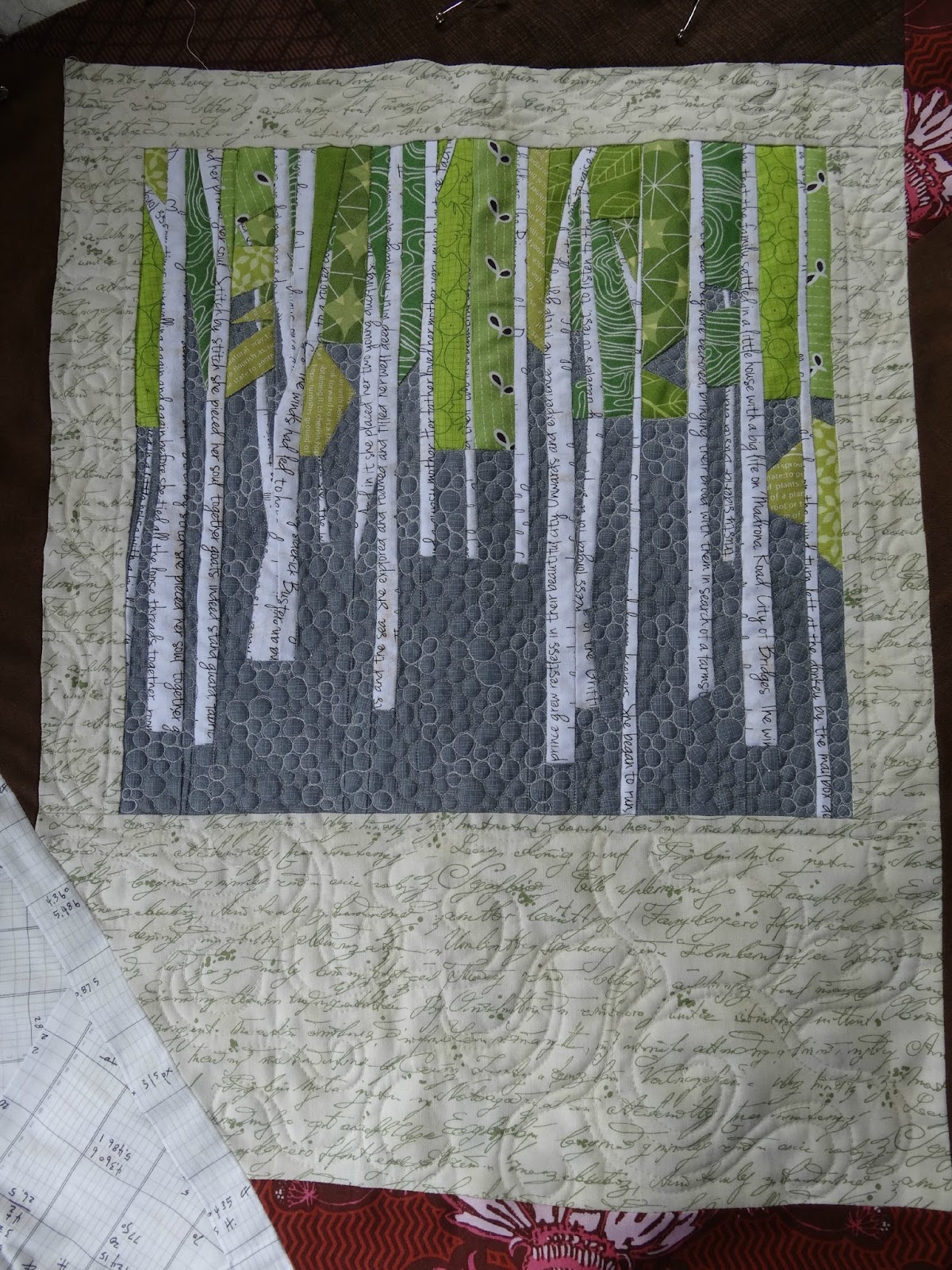 Elven Garden Quilts: Forest Quilt {Finished}