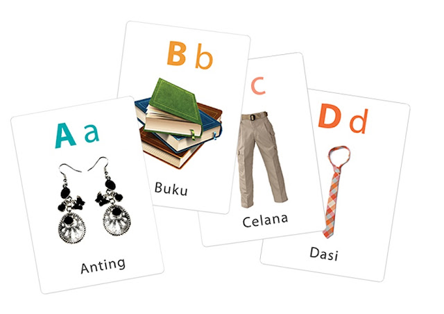 Flashcard Huruf : Kata Benda | DOWNLOAD FLASHCARD GRATIS