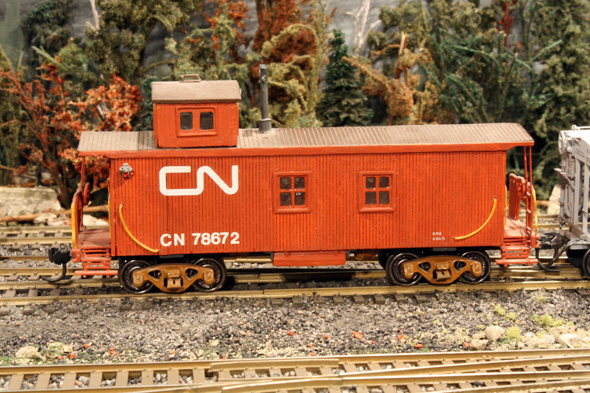 White River Division: Wooden Cabooses - CN