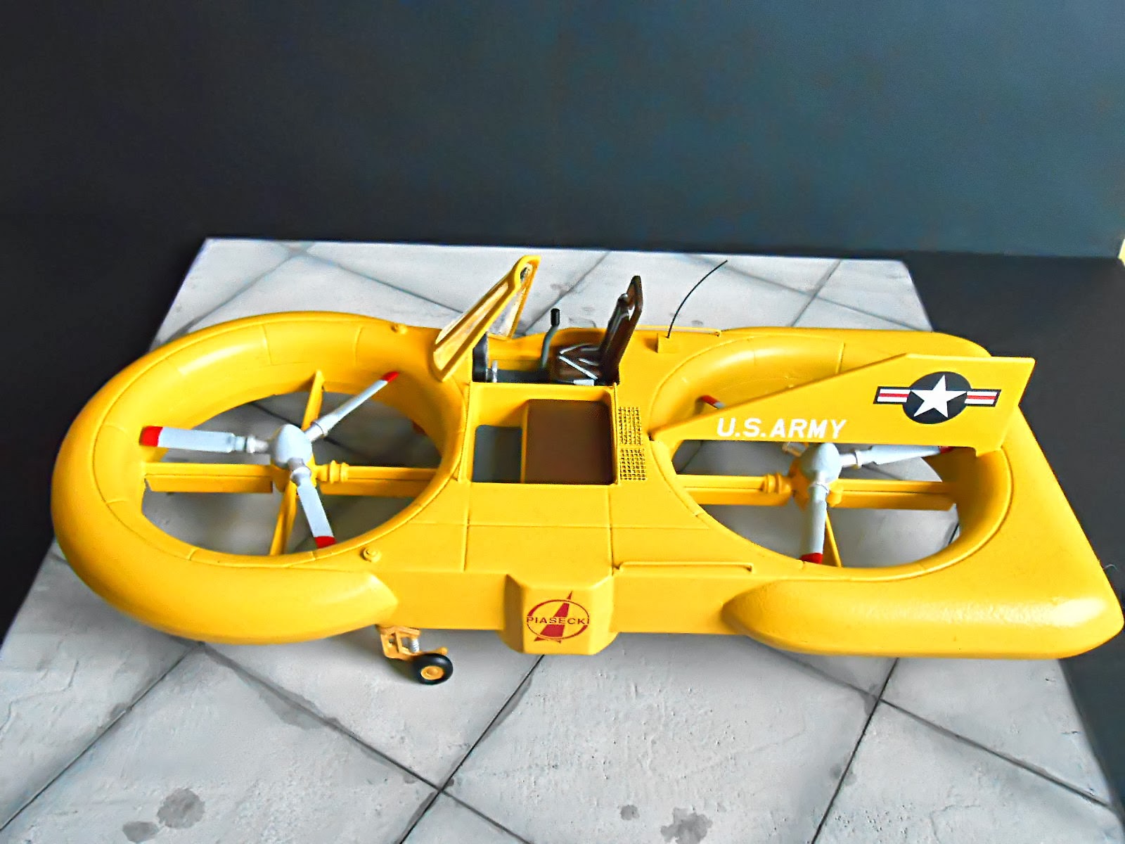 Le Piasecki Model 59K "Skycar" Flying Jeep.