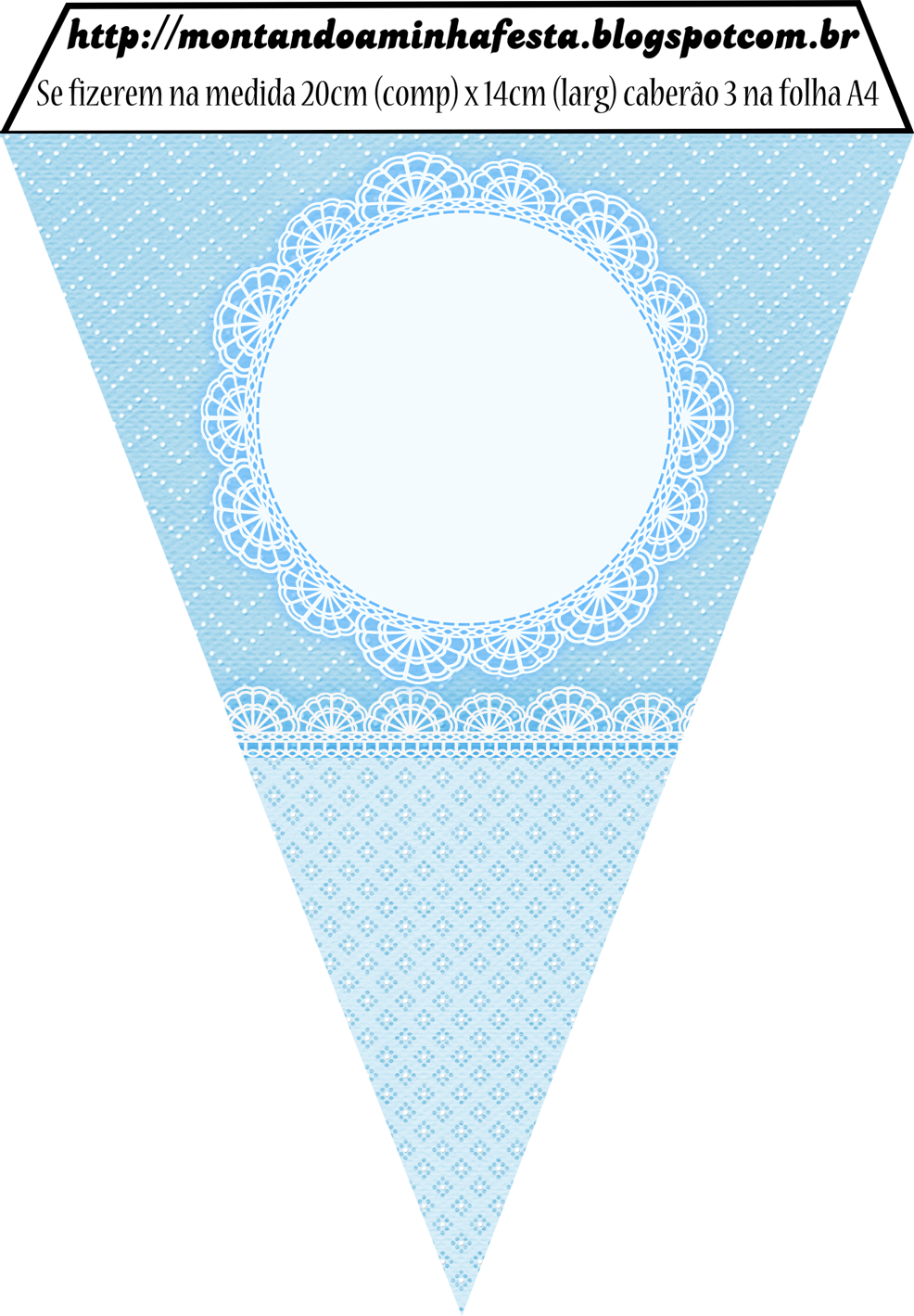 Light Blue Lace: Free Party Printables. - Oh My Baby!