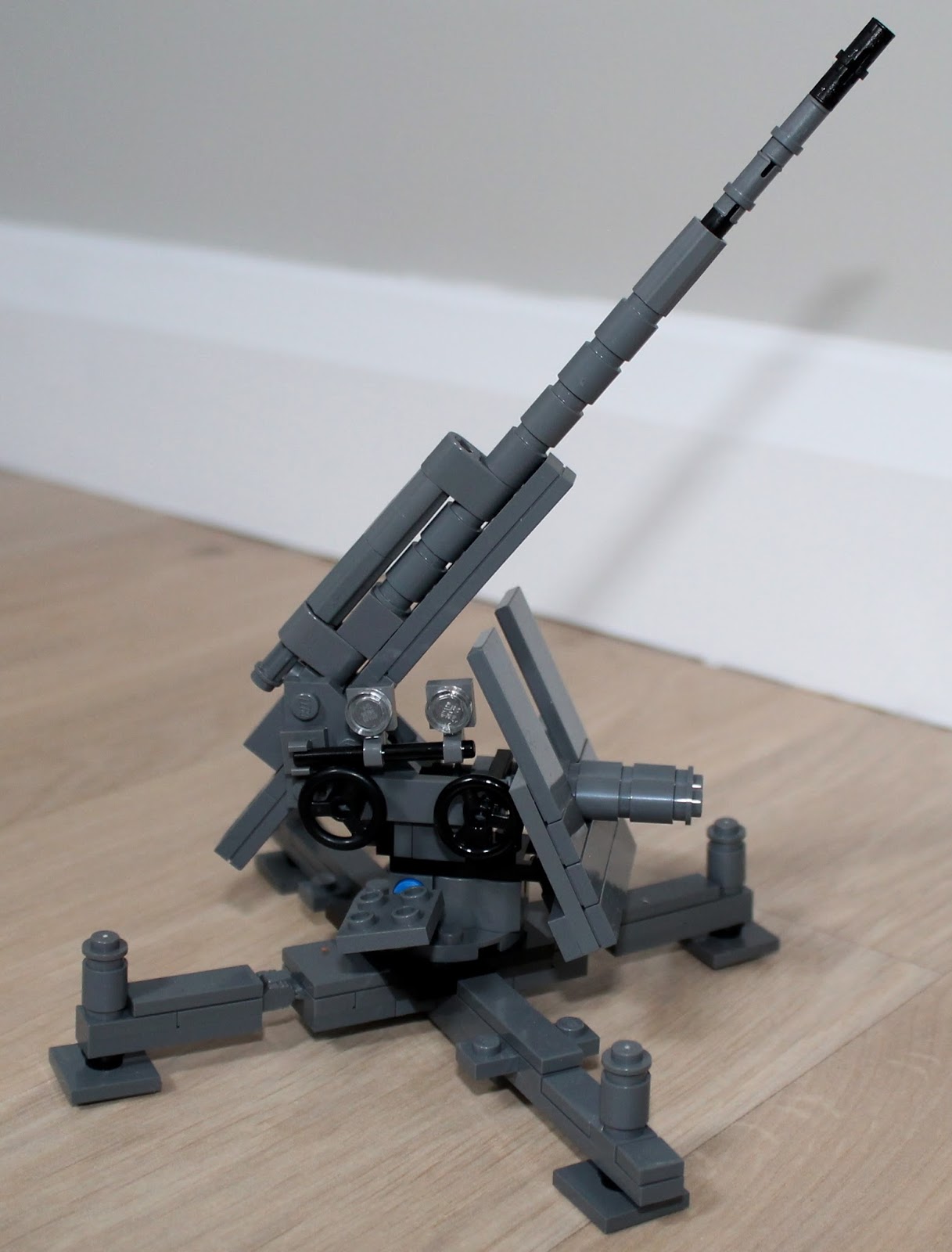 Lego Museums: Brickmania Flak 36 8.8 CM Anti-Aircraft Gun - REVIEW!