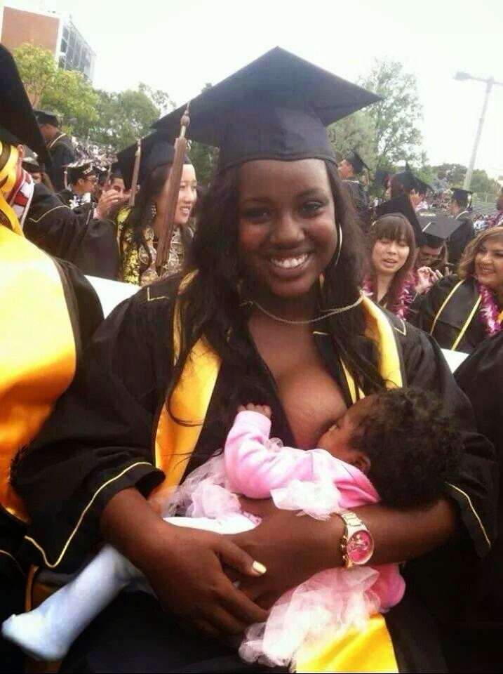 Picture Of Mom Breastfeeding Daughter At Her College Graduation Makes picture-of-mom-breastfeeding-daughter-at-her-college-graduation-makes