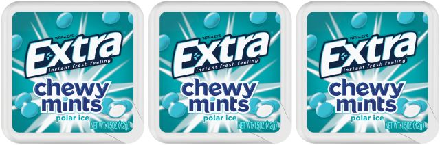 Extra Gum Now Available as Chewy Mints