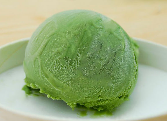 Helado de té matcha sin heladera. - Dulces, tartas y otras historias