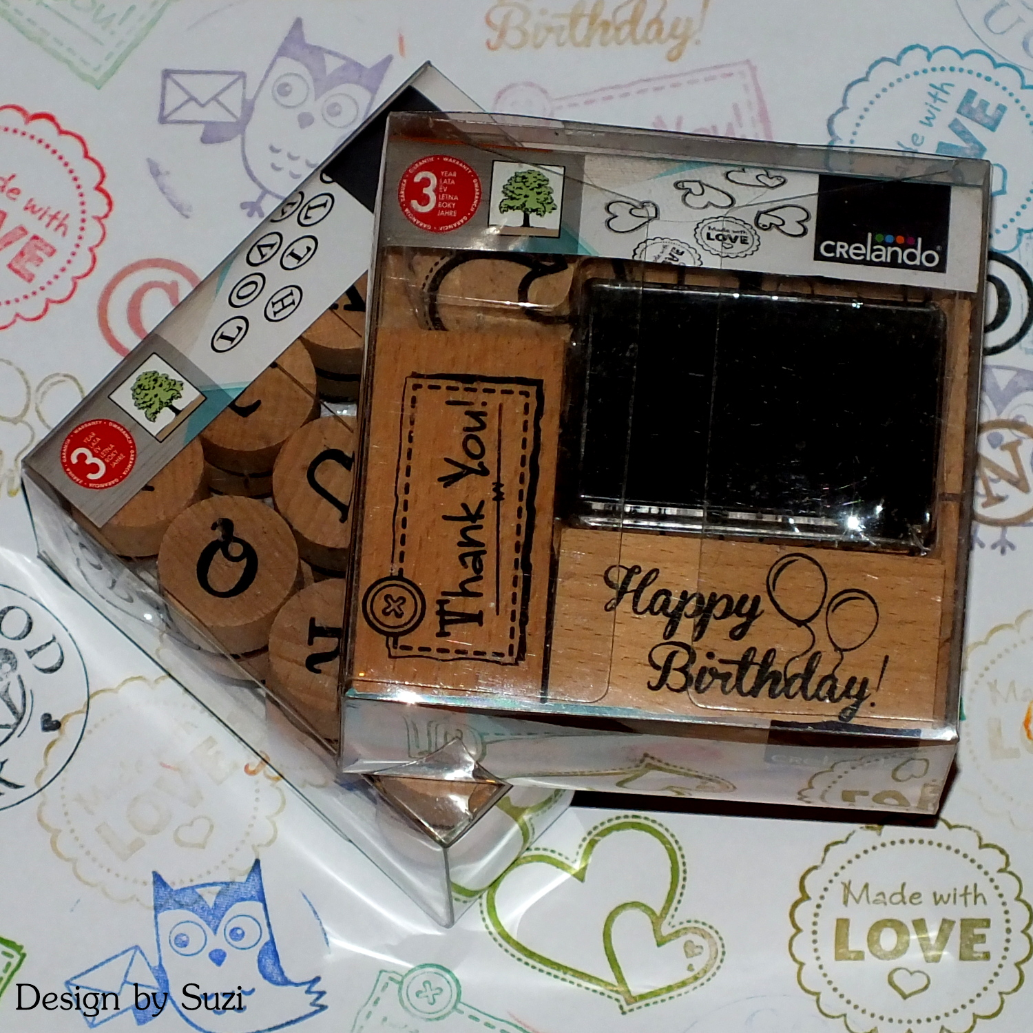 Crelando Stamping Set - Design by Suzi