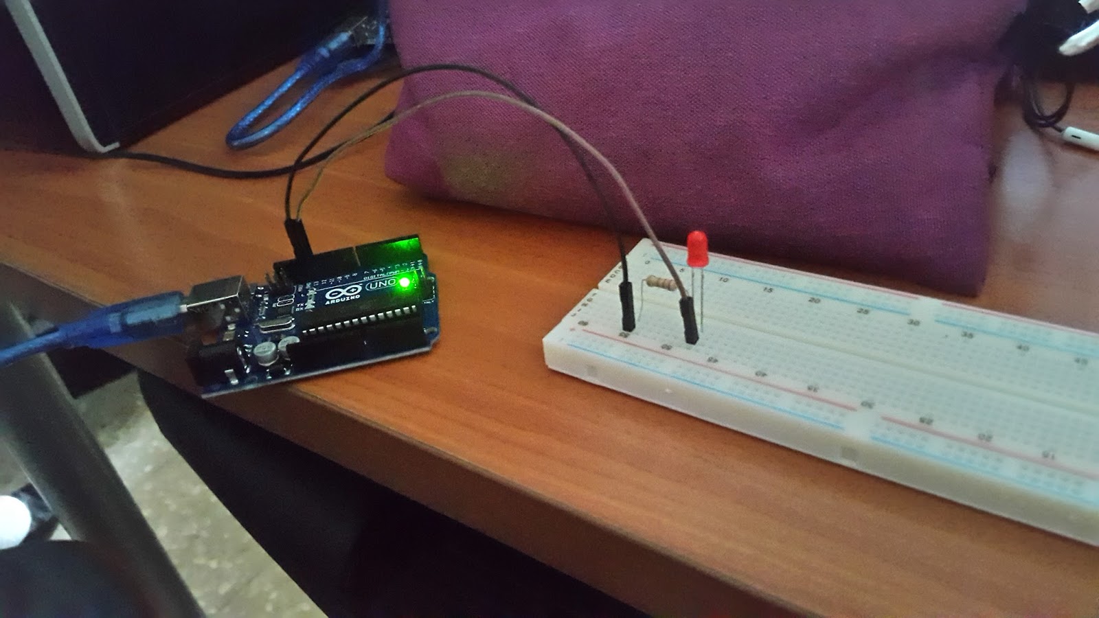 Uso del protoboard con el arduino: Actividad
