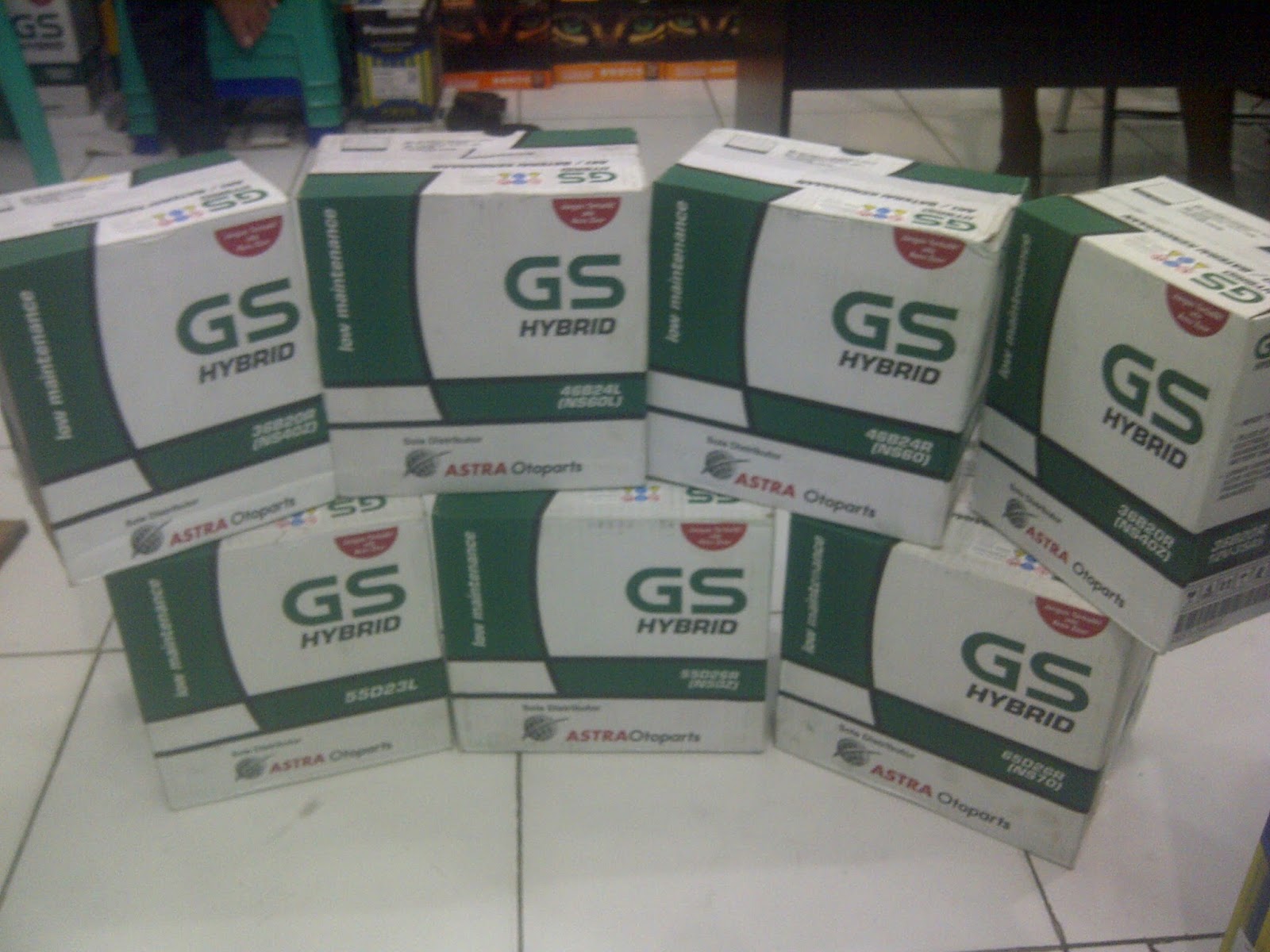 Spesialis Aki Bekasi: Aki Merek GS astra Hybrid