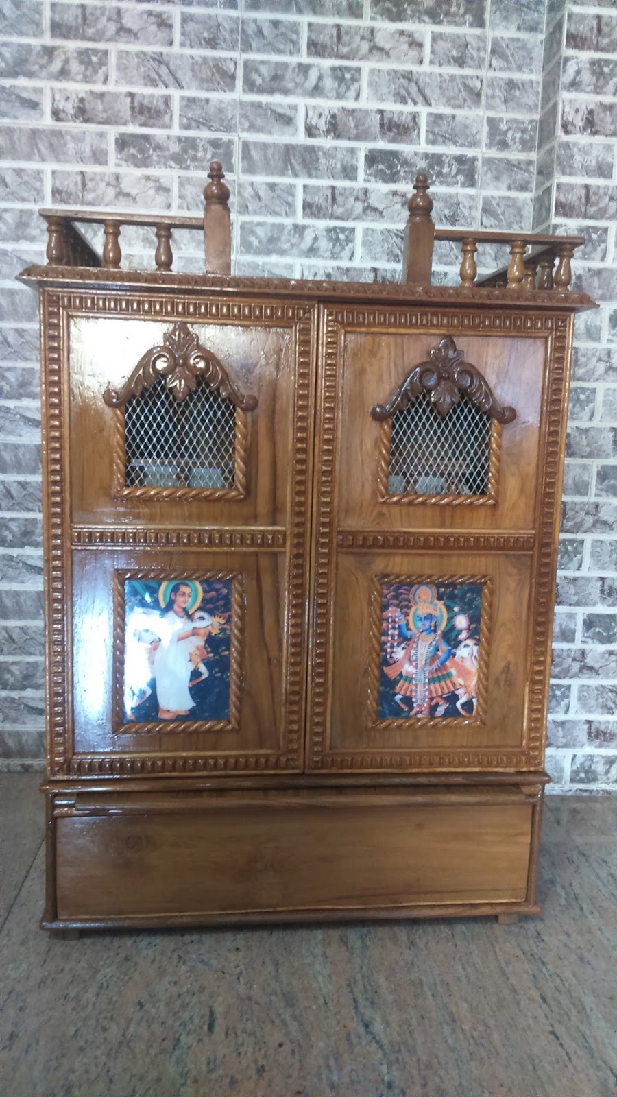 D. B. Furniture: Pushtimarg temple for Kanhaji