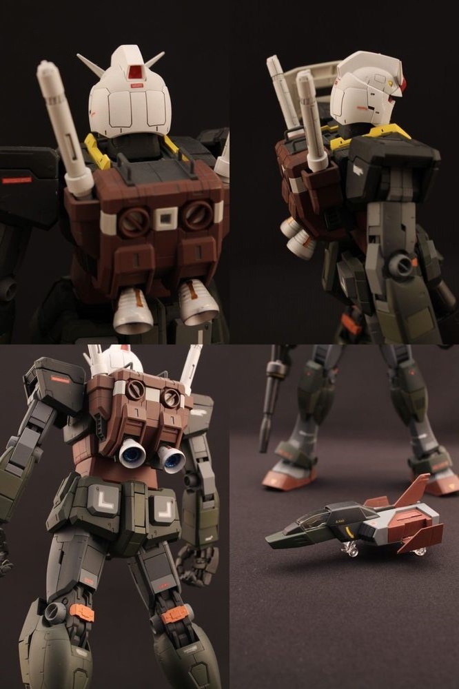 MG 1/100 RX-78-2 Gundam Real Type Color Painted Build