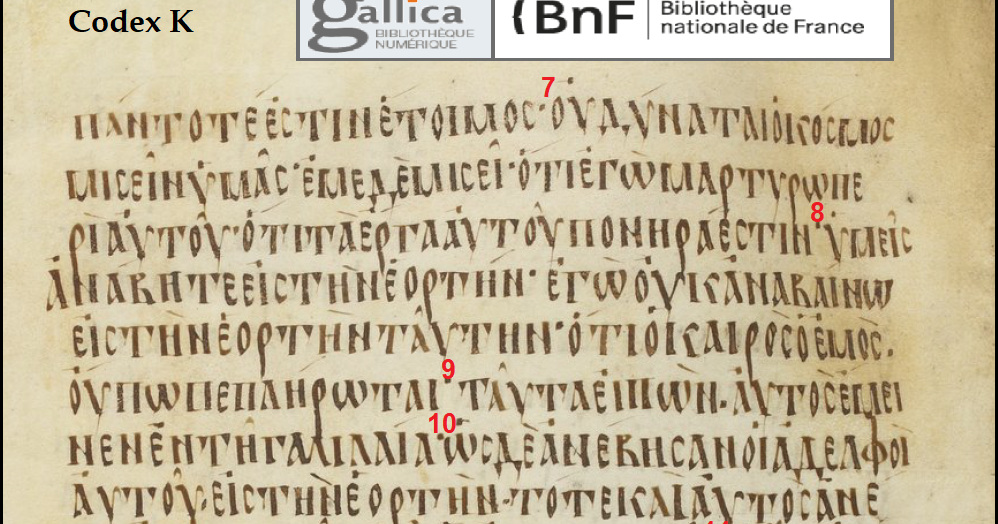 The Text of the Gospels: John 7:8: Not, Not Yet, or Nothing?