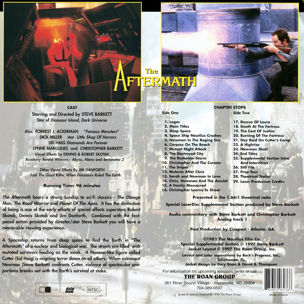 Cinema Arcana: The VHS Archives: Steve Barkett's AFTERMATH (1982)