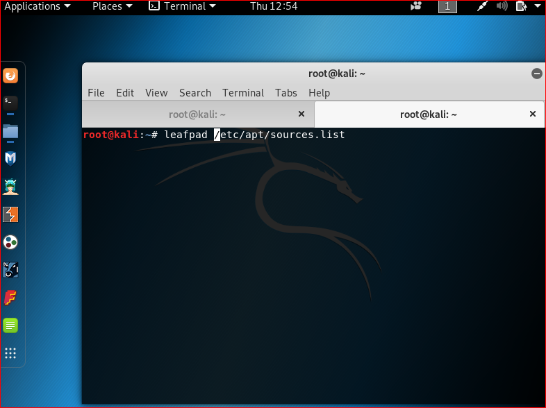 sources.list Kali Linux