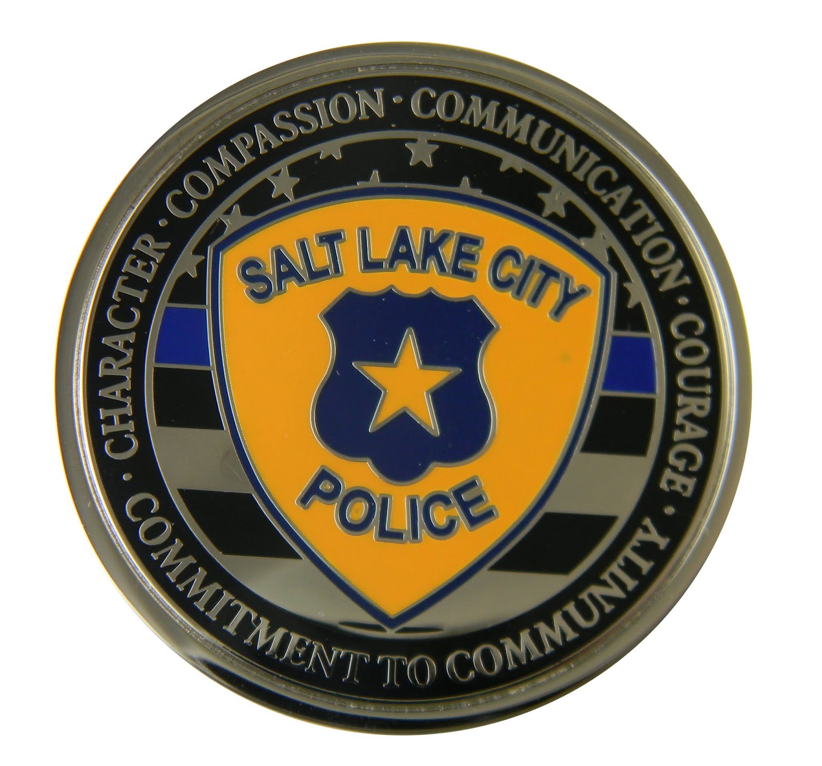 Point Emblems: Thin BLue Line Coins