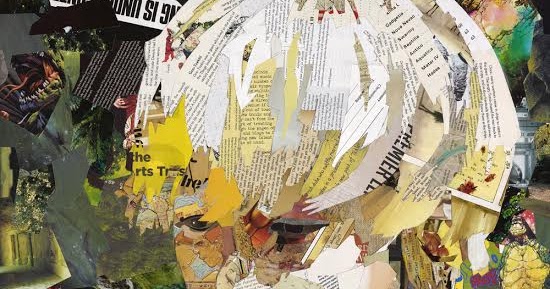Sunshine Girl On A Rainy Day: Patrick Bremer: Collage Artist