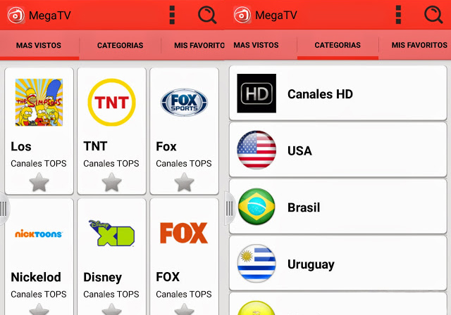 Mega Player: Tv de pago gratis en android