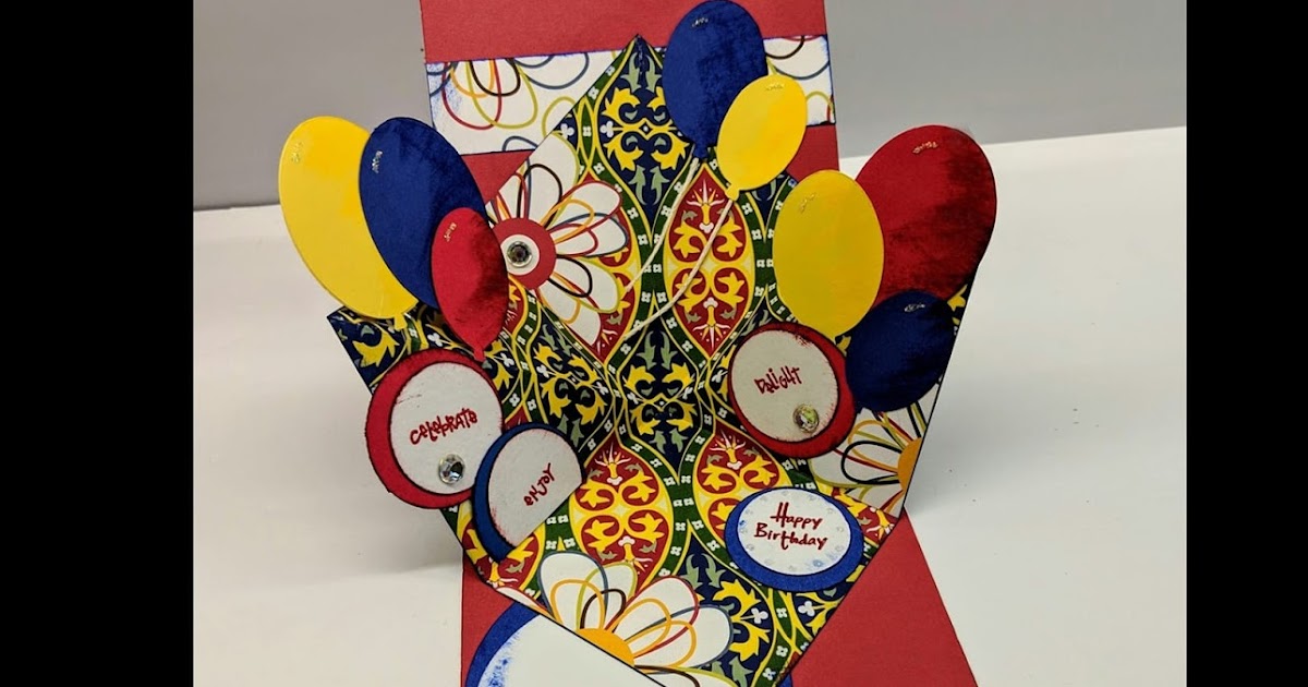 Angie Papercrafts: Pop Out Explosion Birthday Card