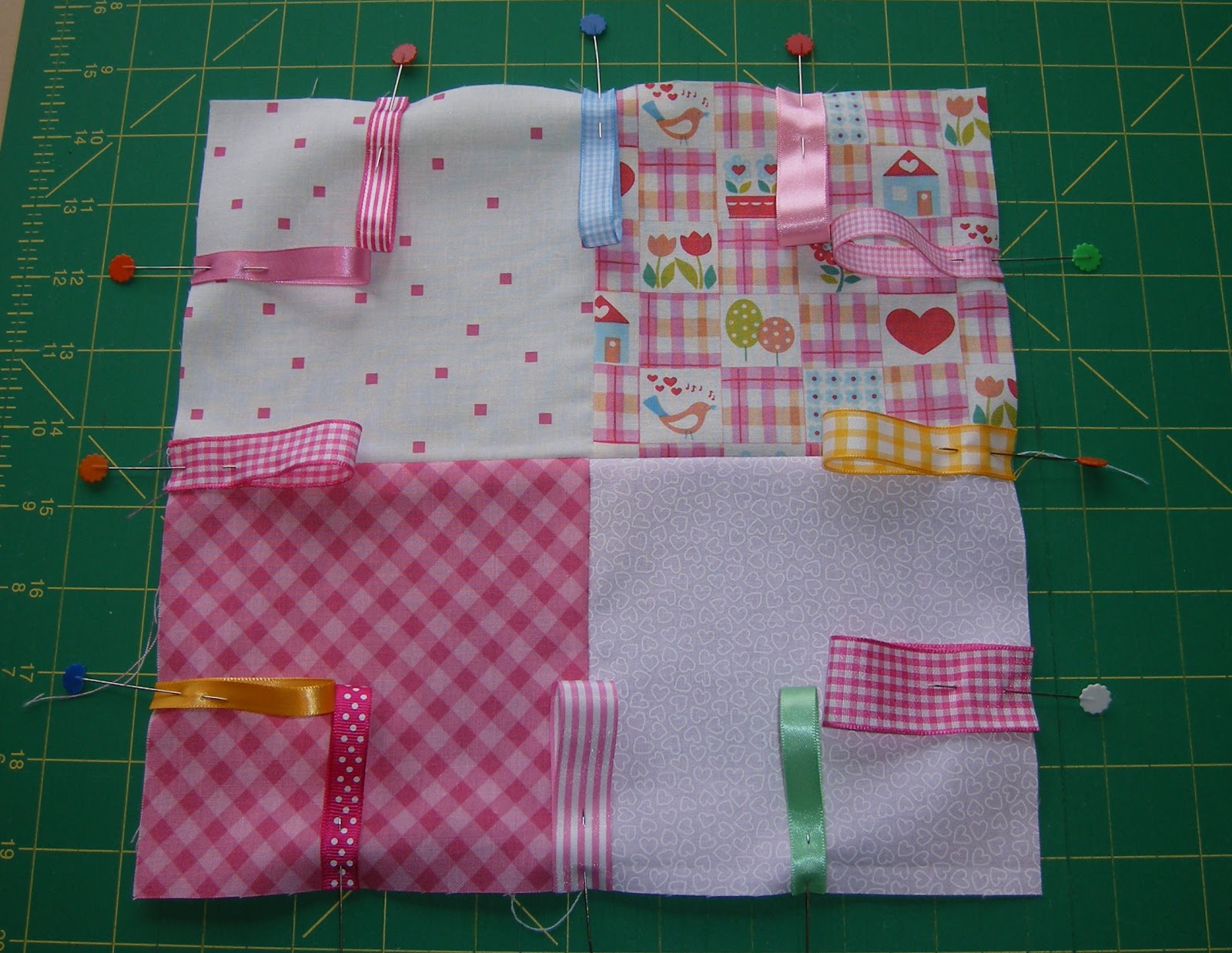 Sew Me: Baby Taggy Comforter Tutorial