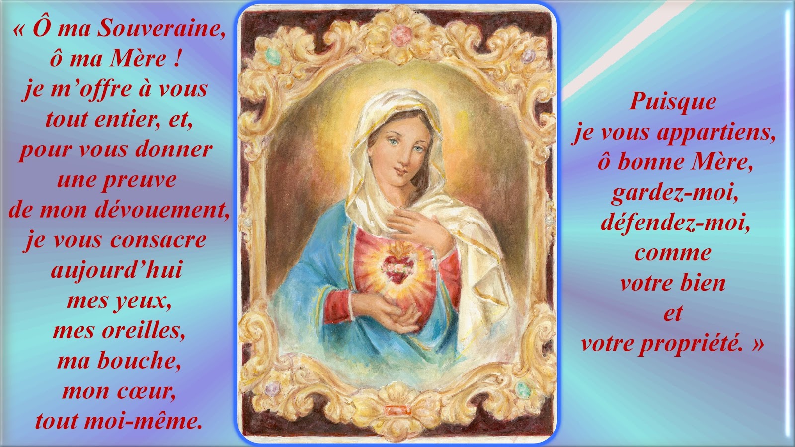 Montfort AJPM: DEUX CANTIQUES à MARIE, NOTRE MÈRE