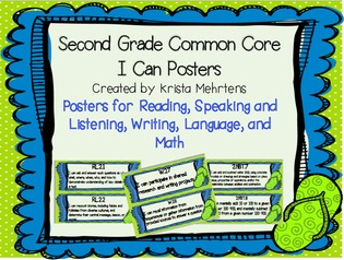 Stellar Students: Organizing and Displaying those Common Core "I Can ...