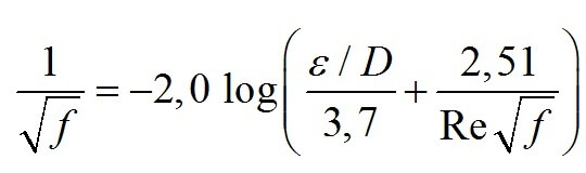 Equação de Darcy-Weisbach – Cálculo da Perda de Carga - Engquimicasantossp