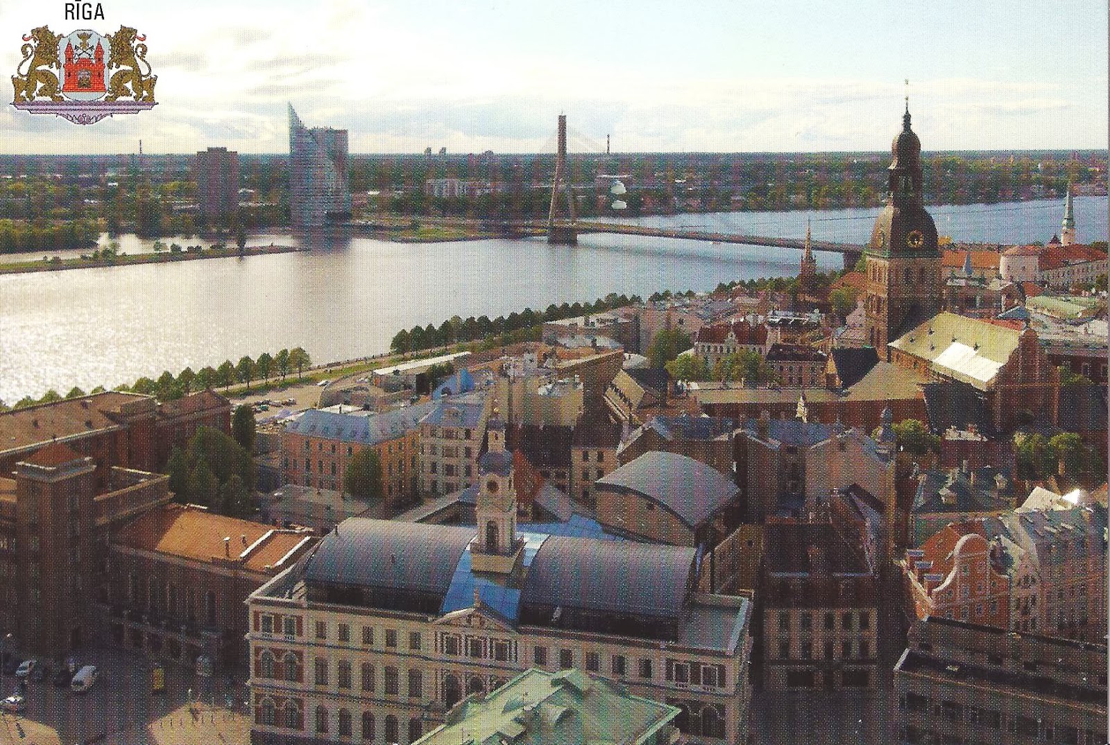 A Journey of Postcards: Riga, capital of Latvia