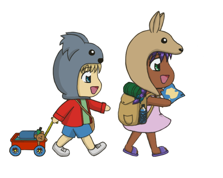 Ashleigh's Australian Anime: Chibi kids for start