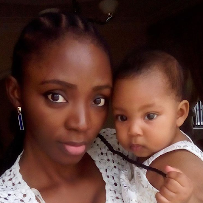 Actress Ivie Okujaye shares cute photo with her daughter