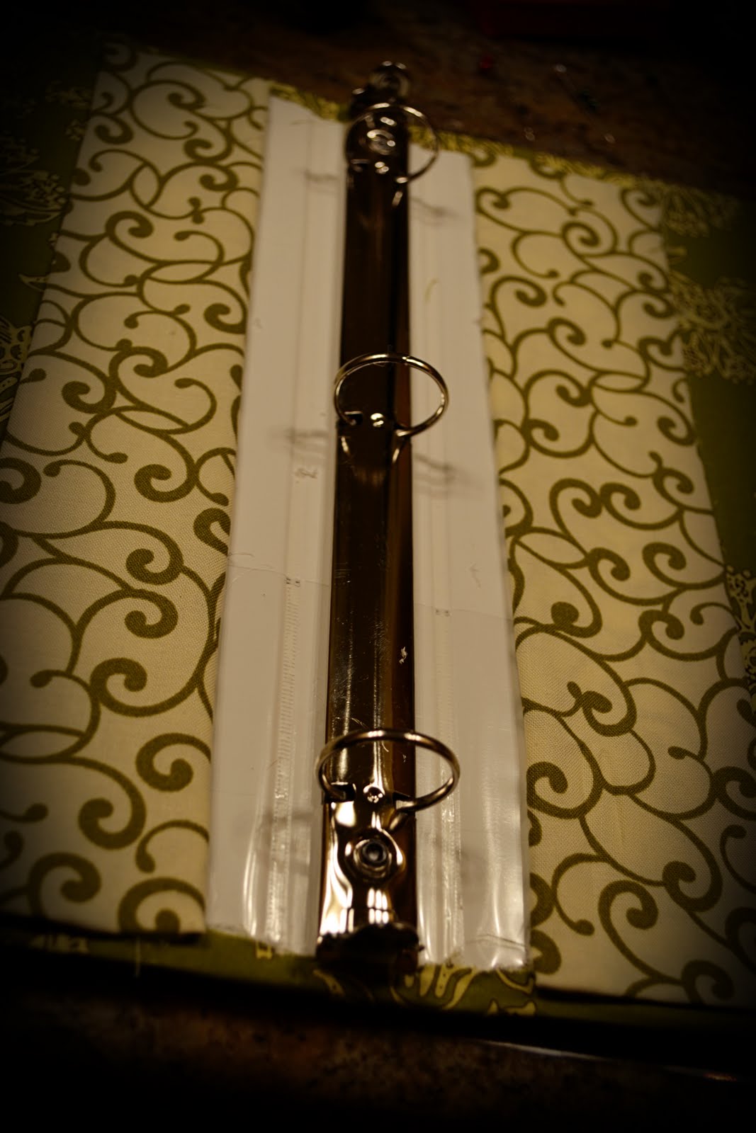 *One Domestic Darling...: DIY Binder of Cuteness! (No Sewing)