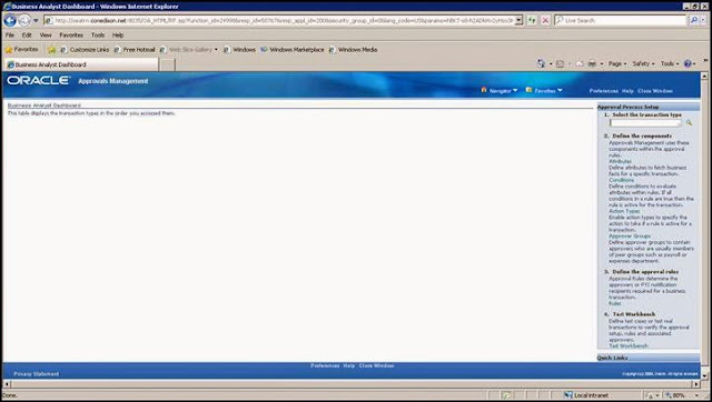 Oracle Applications: Oracle R12 Account Payables Screen Shots