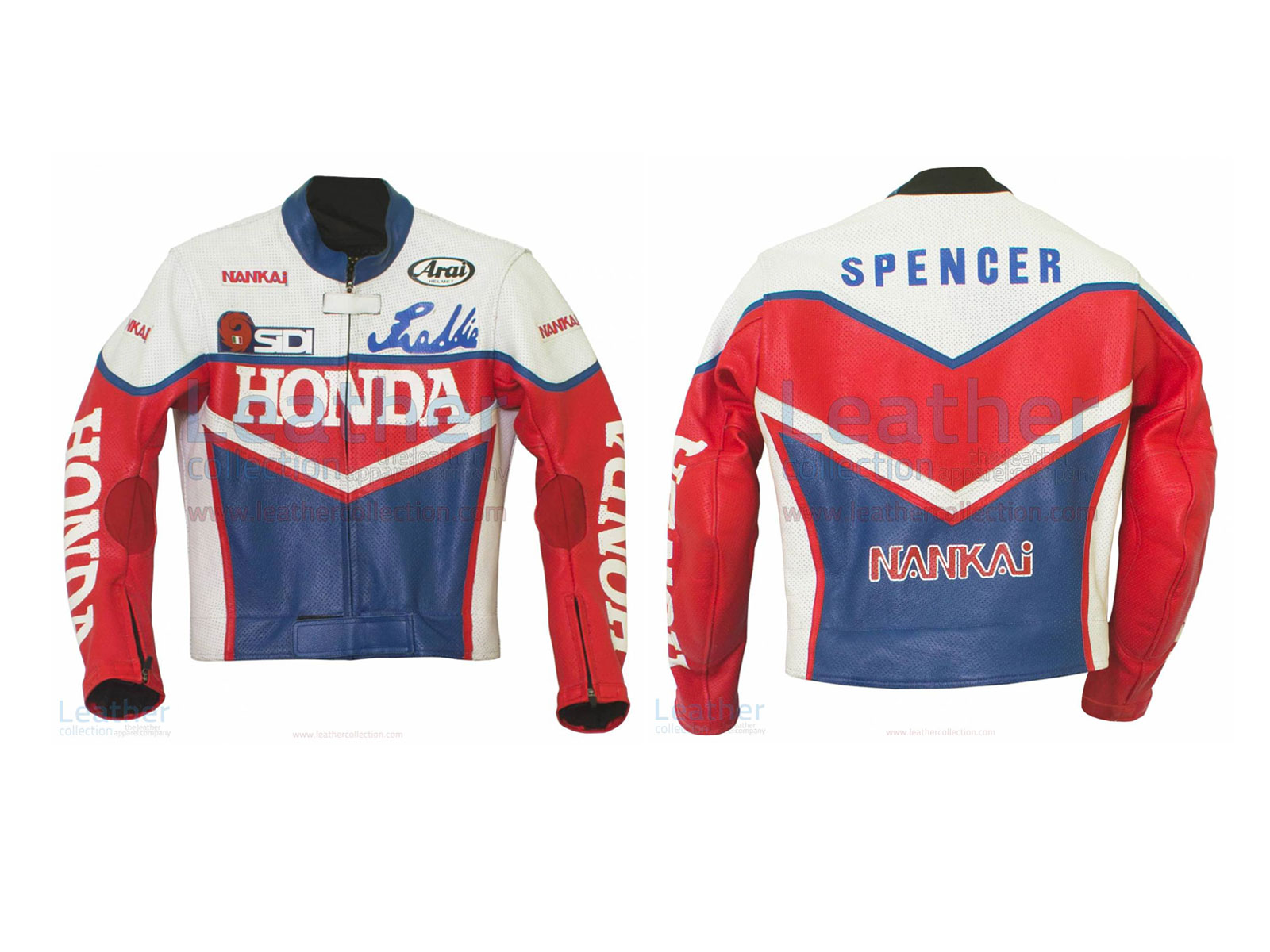 Freddie Spencer Honda Daytona 1985 Leather Jacket - Racing Duke