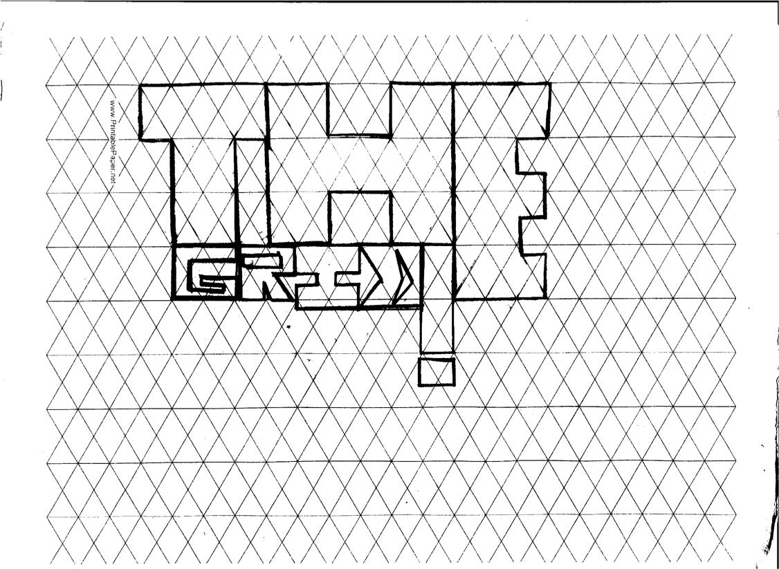 Paris Callender-Ferrier: Drawing of onscreen graphics