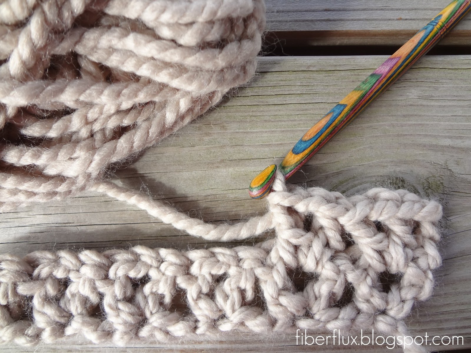Fiber Flux: How to Crochet the V Stitch