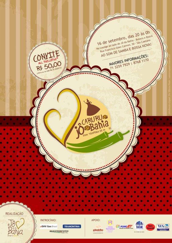 5º Caruru do Jô da Bahia ~ Mastigando em Salvador