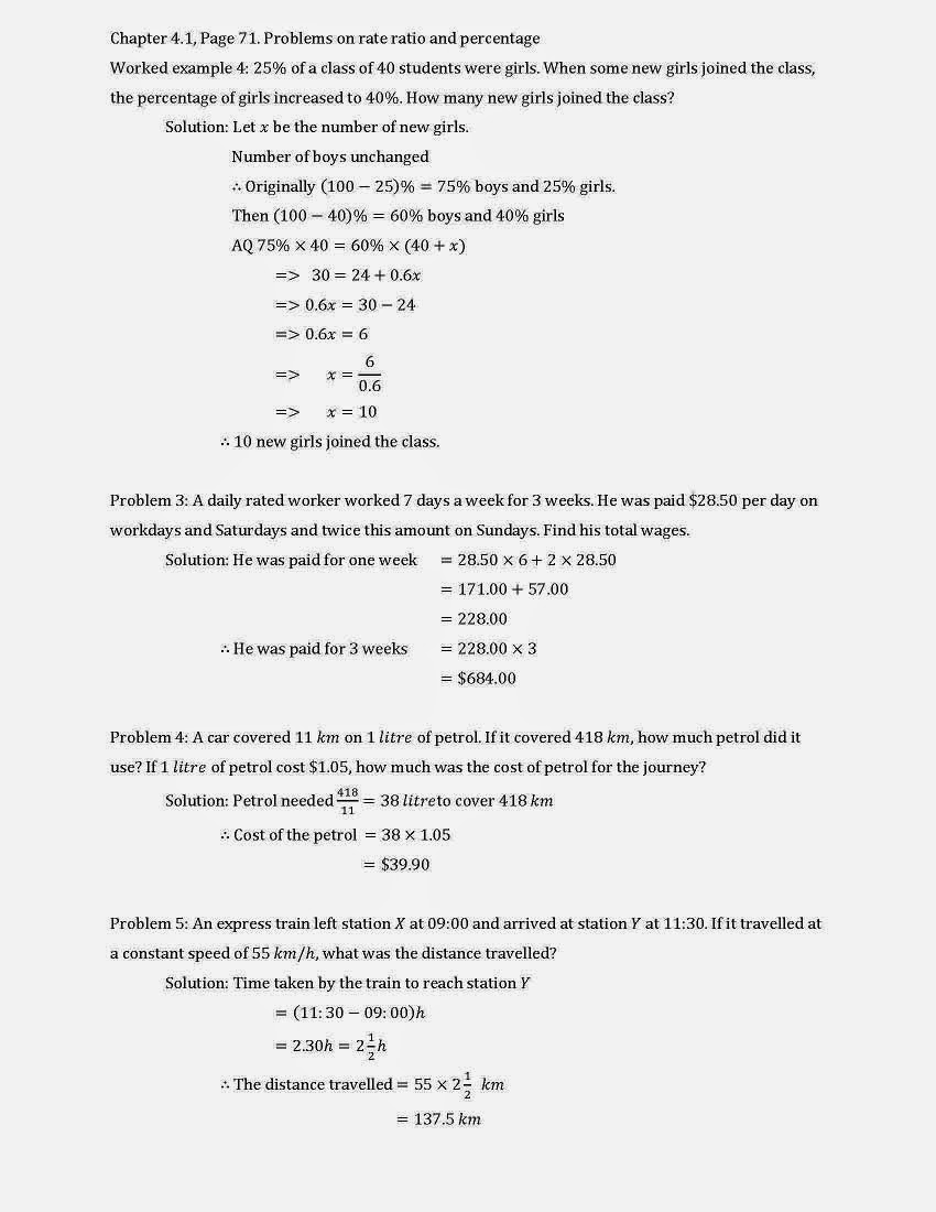 New Elementary Mathematics, Syllabus D-2, Chapter-4 ~ O Level, A Level ...