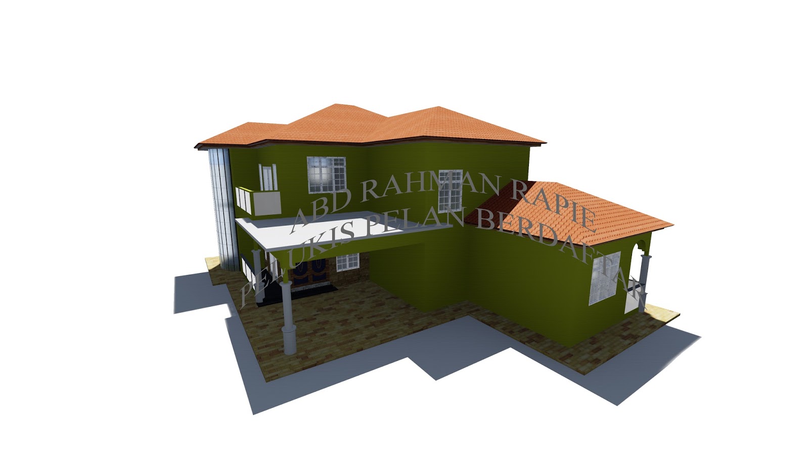 ABD RAHMAN Pelukis Pelan Berdaftar (Arkitek Consultant): Lukisan ...