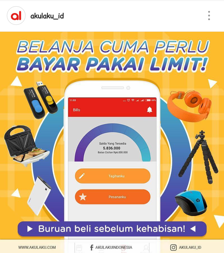 DeJanMarch Dream: AKULAKU (Belanja Online dengan Cicilan 0% TANPA Kartu ...