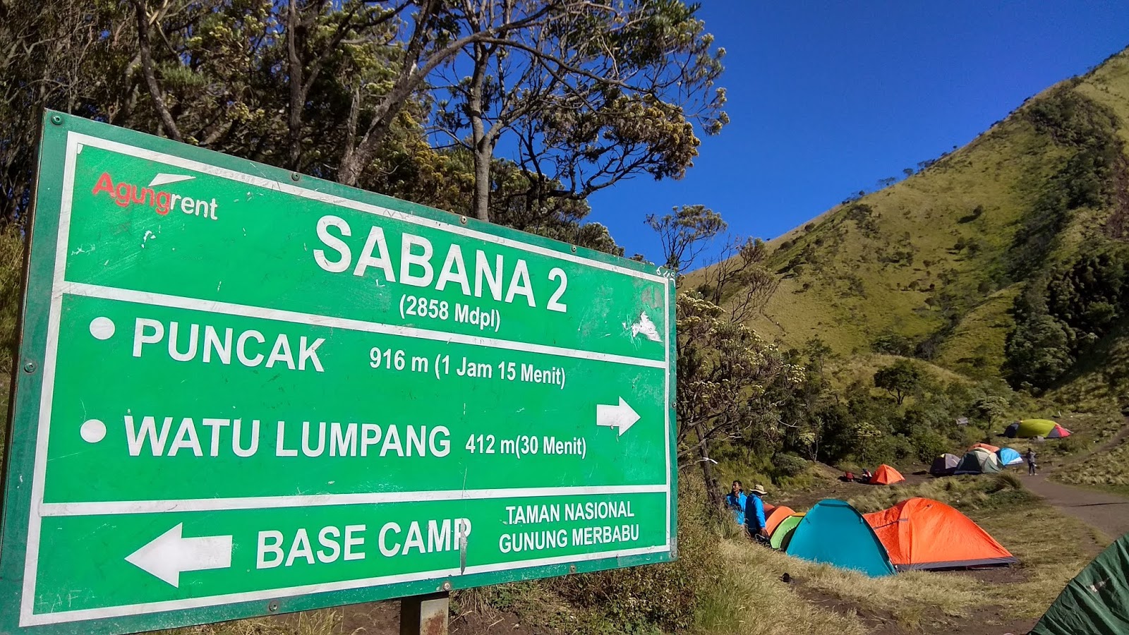 Jalur Pendakian Gunung Merbabu Via Selo Tenda Inspirasi